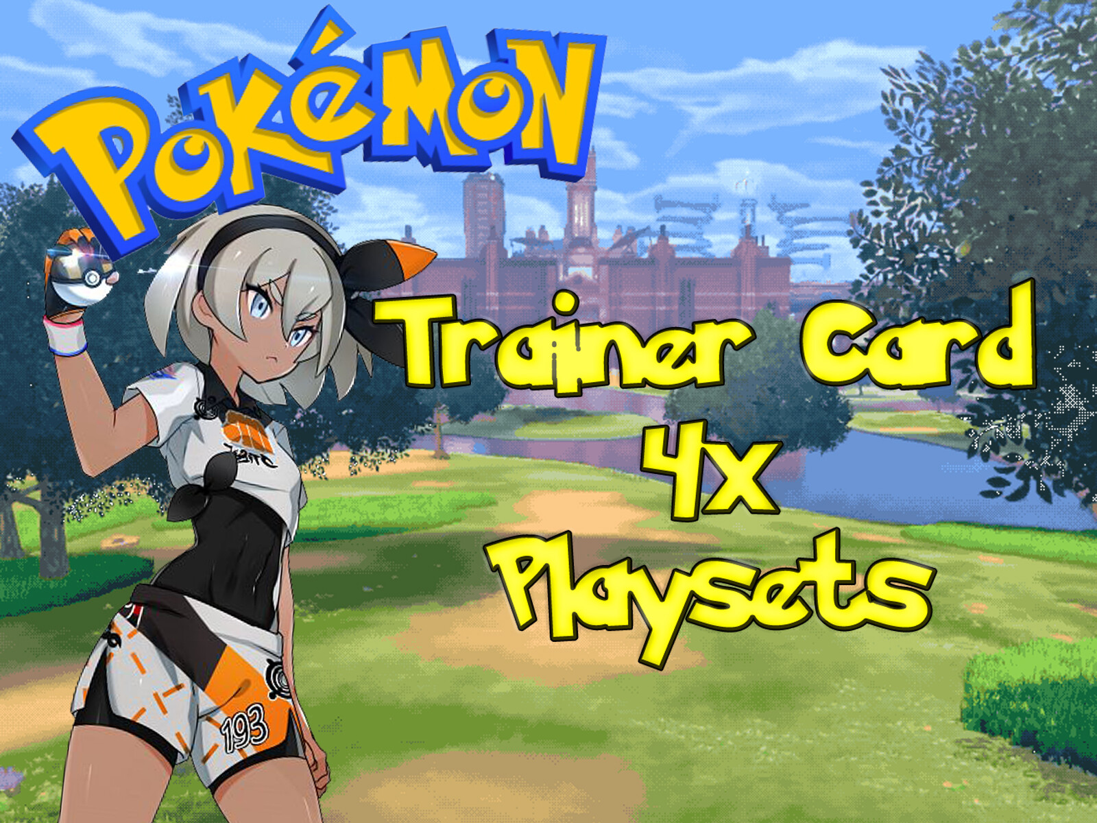 Pokemon TCG | Pick Your Trainer Playsets (4x Each Card) Sword and ...