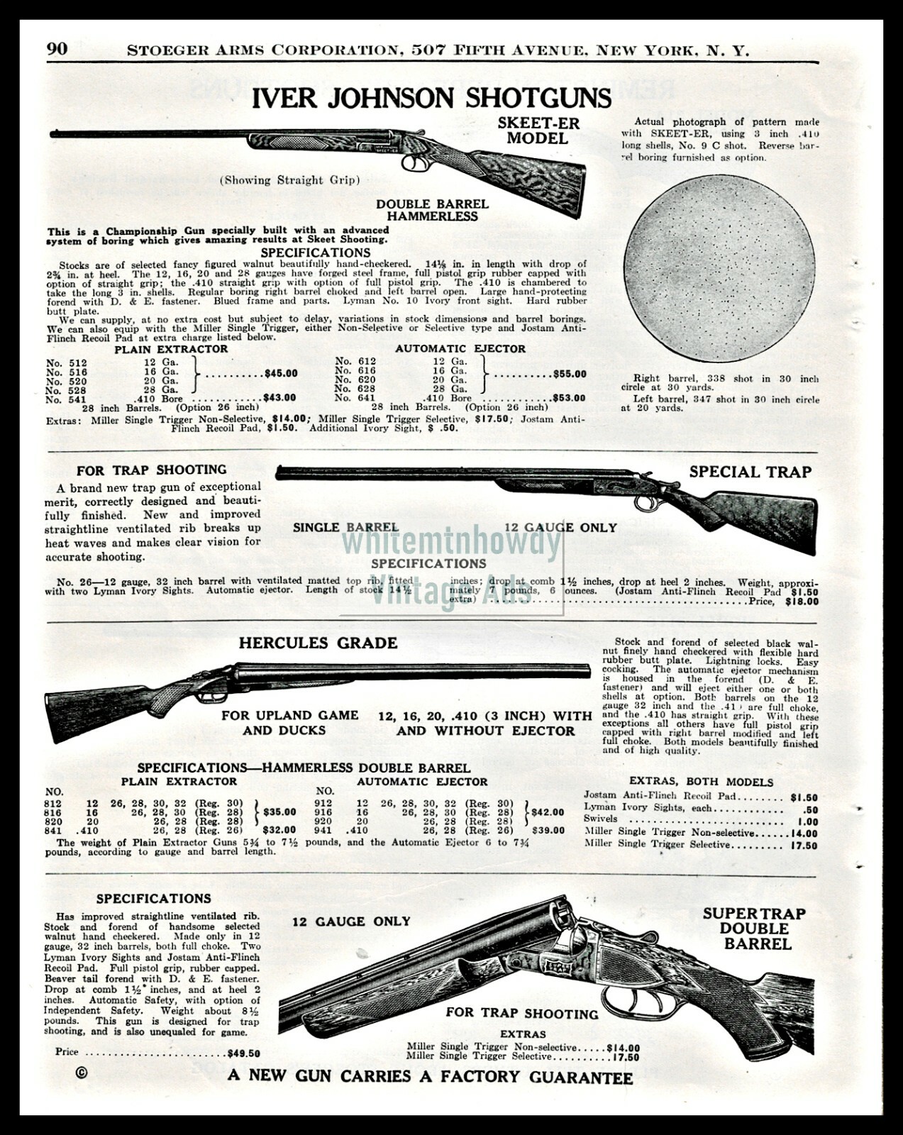 Antique Iver Johnson Shotguns