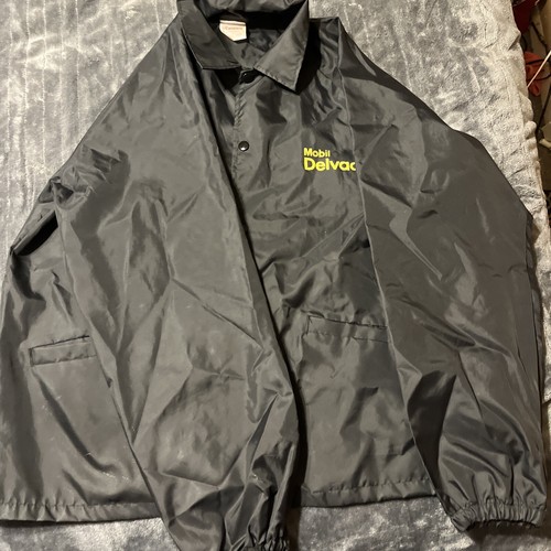 Mobil Oil Delvac Jacket Size (L) 100% Nylon | eBay