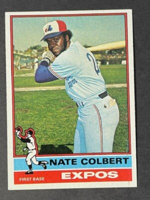 VINTAGE 1976 Topps NATE COLBERT # 495 - MT | eBay