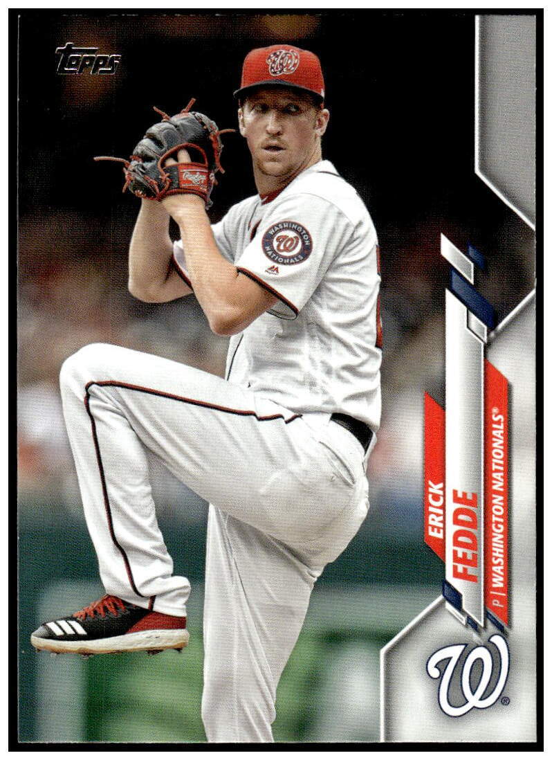 2020 Topps #198 Erick Fedde NM | eBay