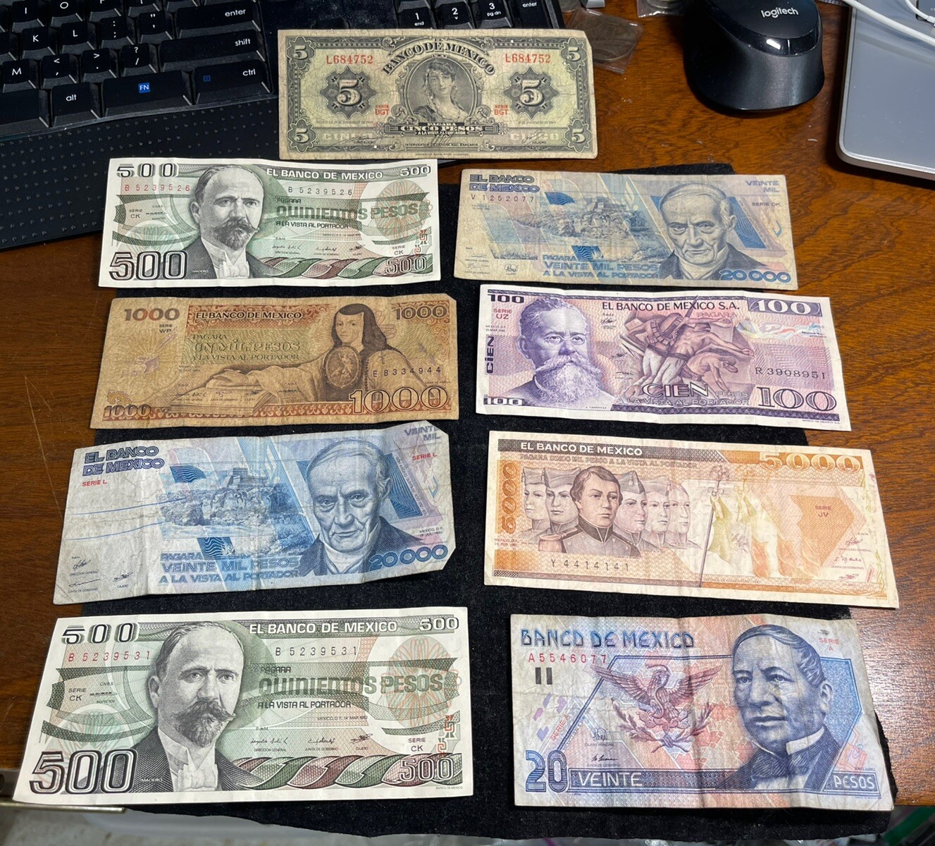 Assorted Mexico Banknotes Lot | eBay