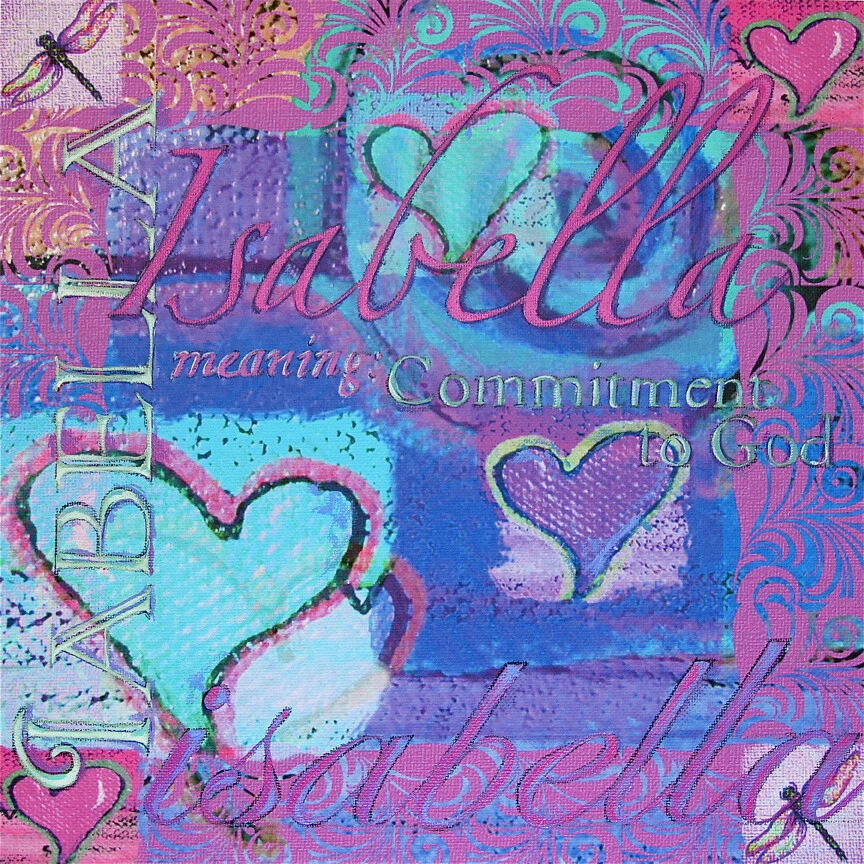 Isabella Name Art