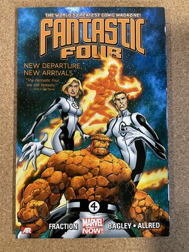 Fantastic Four 1&2 New Departure Arrivals Marvel Comics TPB Trade ...