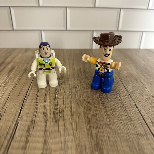 Lego Duplo 10894 Toy Story Train Figures Buzz Lightyear and Woody 2 ...
