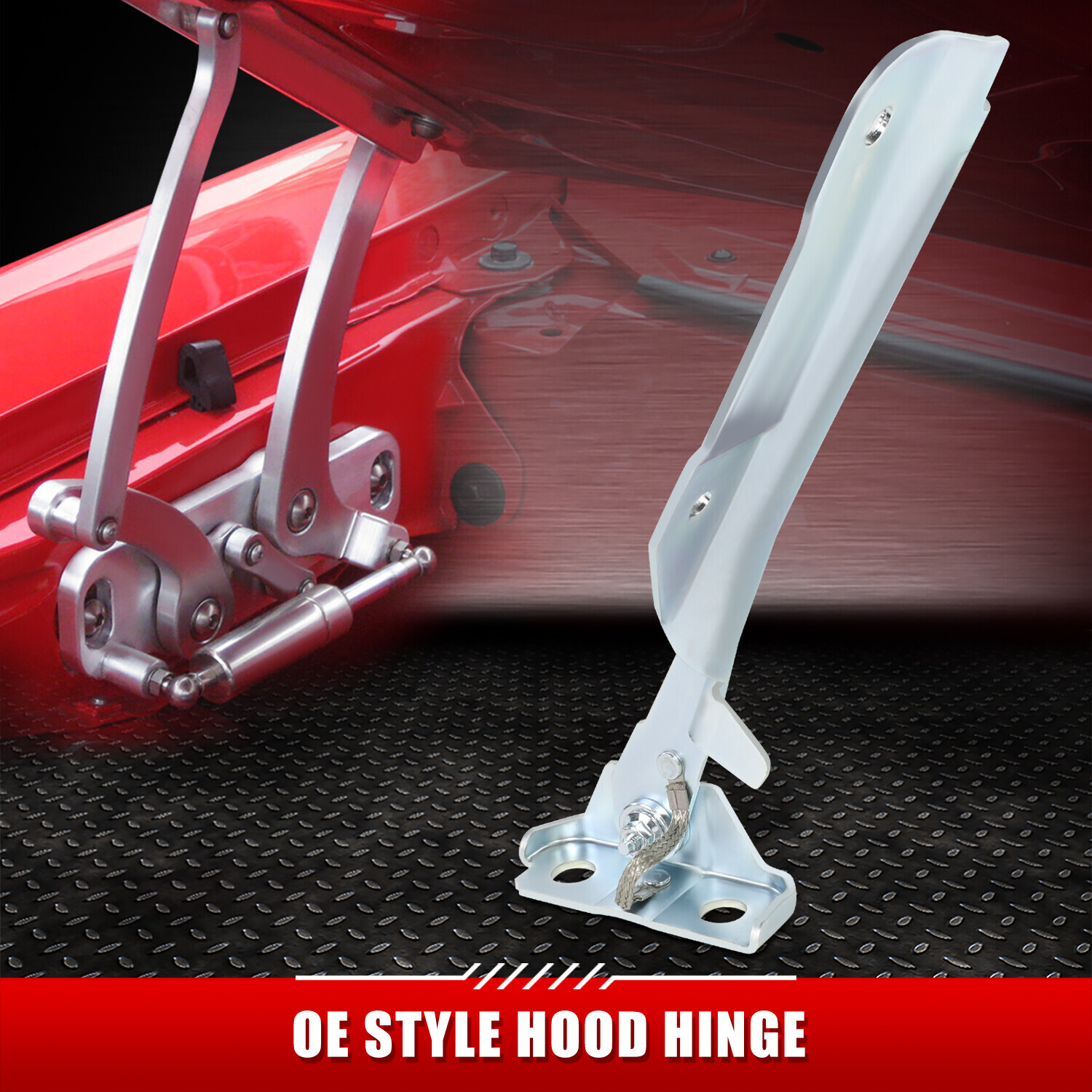 For 92-11 Ford E150 E250 E350 E450 Steel OE Style Driver Left Side Hood ...