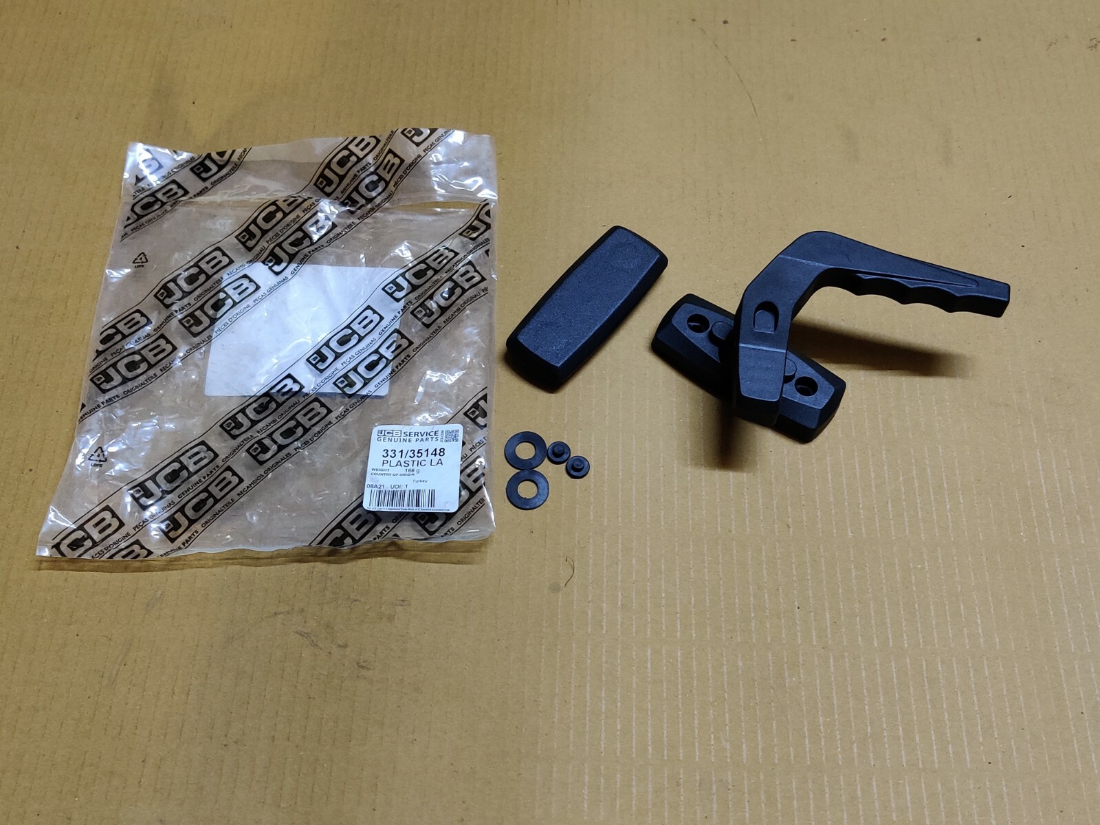 GENUINE JCB CAB DOOR HANDLE FOR TELEHANDLER LOADALL (PART NO. 331/35148 ...