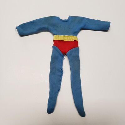 Vintage 1974 Mego Superman 8" Action Figure Clothes Replacement Outfit ...