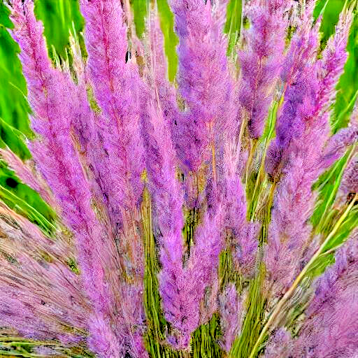 500 Purple Love Grass Seeds (E. spectablis) | Ornamental Flowering ...