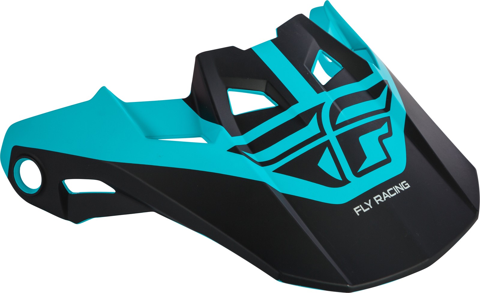 FLY RACING 73-47206M FORMULA VISOR MATTE BLACK/TEAL MD-LG | eBay