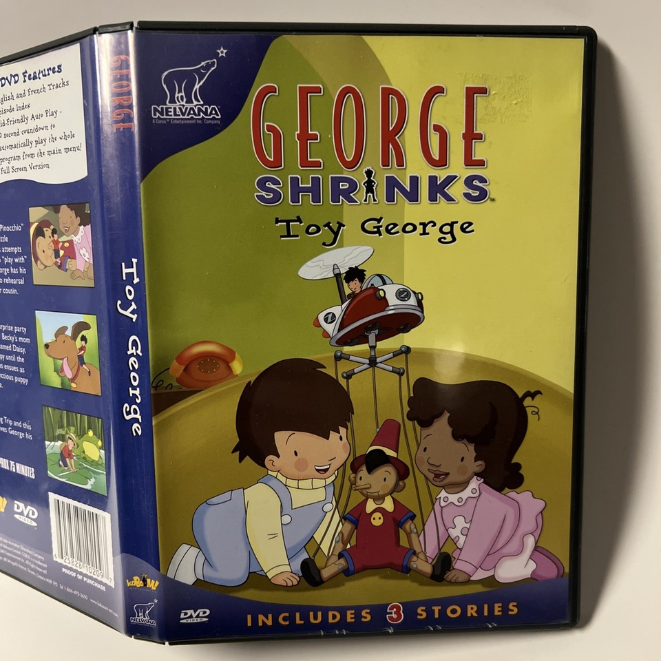 George Shrinks Toy George (DVD) Kids Animation RARE OOP!!! | eBay