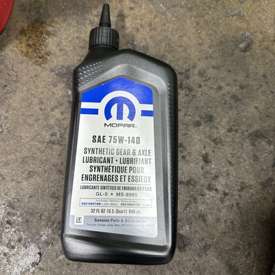 Mopar 68218657AB Differential Oil | eBay