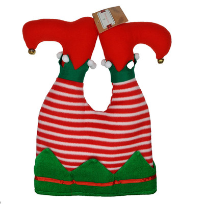 3D Elf Hat With Legs Christmas Funny Novelty Festive Xmas Party Fancy ...