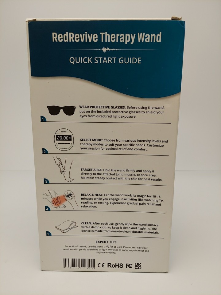 Norelie Red Revive Red Light Therapy Wand | eBay