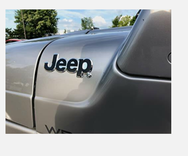 Jeep Classic Logo Car Truck Auto Aluminum Decal Embossed Emblem ...