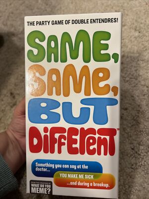 What Do You Meme? Same Same But Different Card Game - NEW | eBay