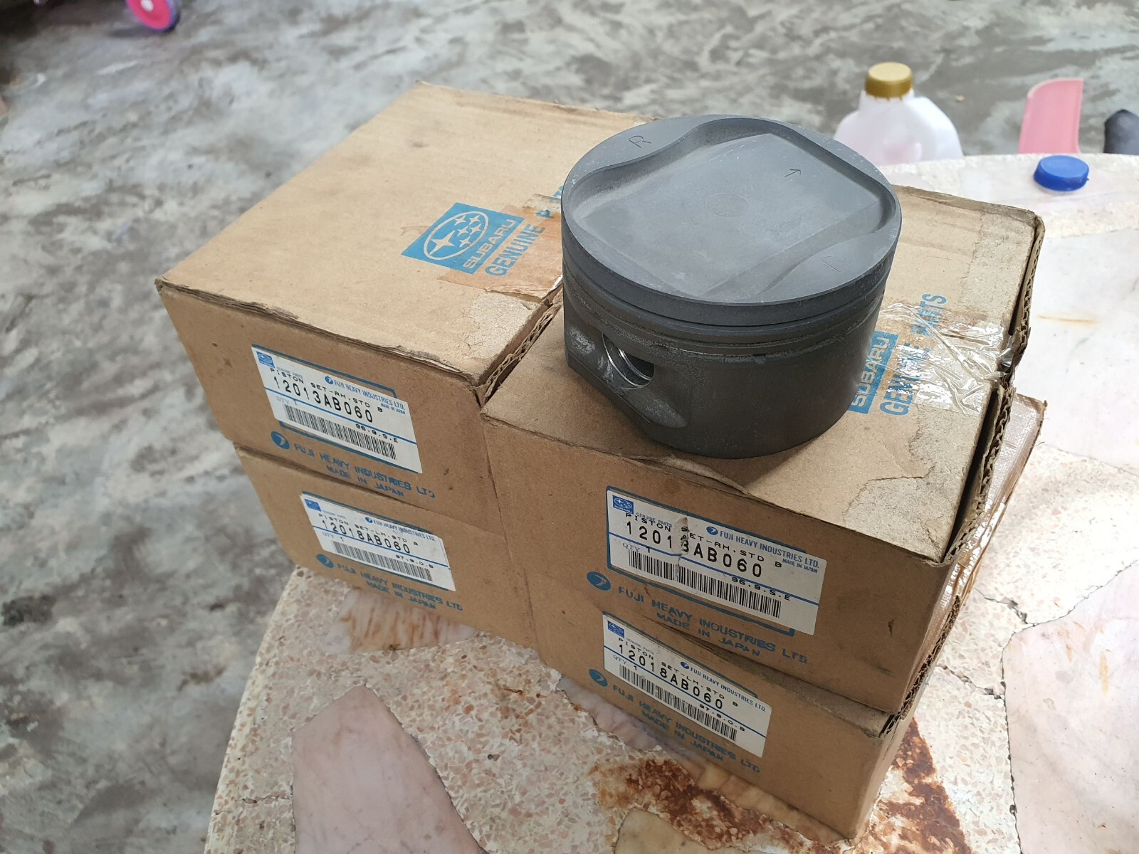 SUBARU PISTON SET (WRXSTI+WRXRASTI).EJ20G STD 92 mm. | eBay