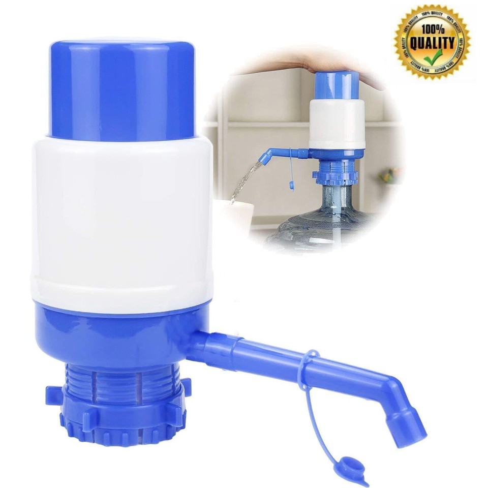 Water Bottles Pump Manual Hand Pressure Drinking Fountain Pressure Pump ...