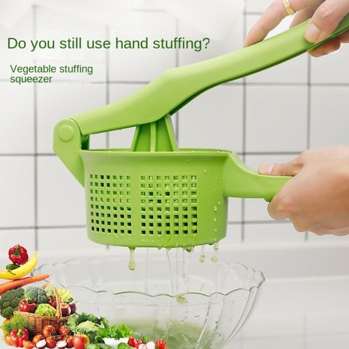 Plastic Hand Press Water Squeezer Durable Vegetable Dehydrator Kitchen ...