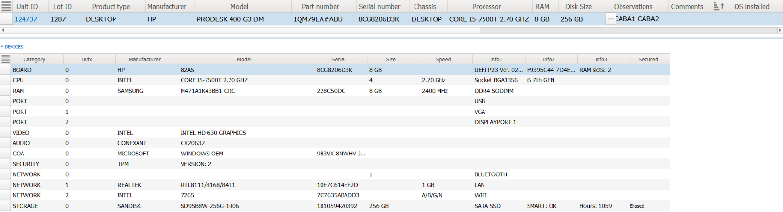 HP ProDesk 400 G3 DM USFF i5-7500T @ 2.70GHz 8GB DDR4 256GB SSD | eBay