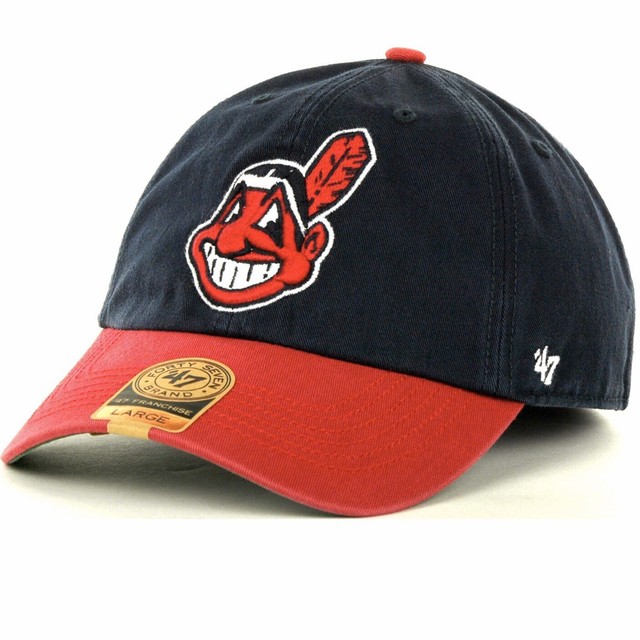 Cleveland Indians Chief Wahoo '47 BRAND Franchise MLB Relaxed M Fitted ...