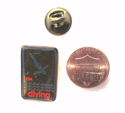 USA Diving Swimming Water Olympics Sports Lapel Pin Pinback | eBay