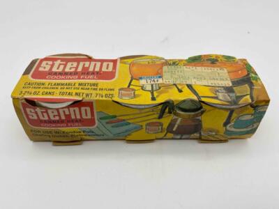 Vintage 3 Pack STERNO Canned Heat Cooking Fuel 3 - 2 5/8 Cans NOS | eBay