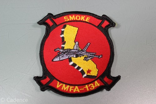 US Post Vietnam USMC Marine Corps Smoke VMFA-134 Fighter Squadron Patch ...
