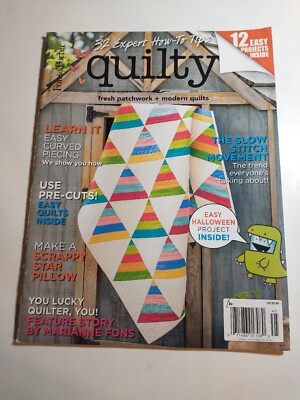 Quilty Modern Patchwork & Quilting Magazine - Craft Stitching DIY ...