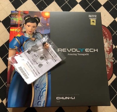 Kaiyodo Revoltech Amazing Yamaguchi Chun-Li Action Figure w/Bonus Parts ...