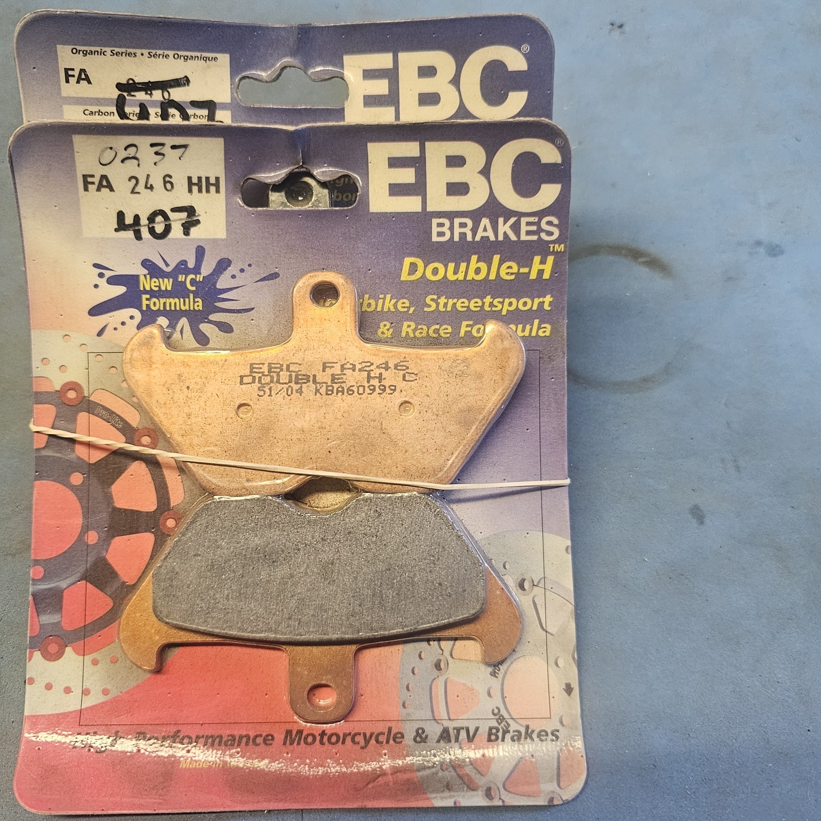 EBC Brakes Brake Pad Set FA246HH FA246 HH | eBay Australia
