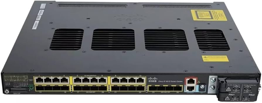 Cisco IE-4010-16S12P - Dual Power Supply - Used | eBay