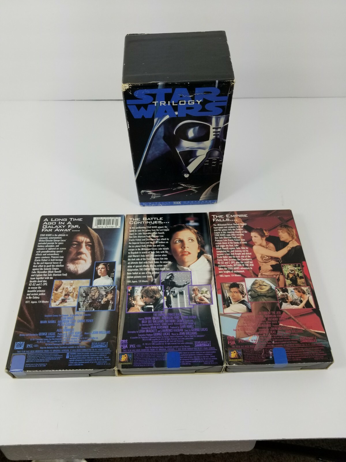Star Wars Trilogy 1995 Vhs