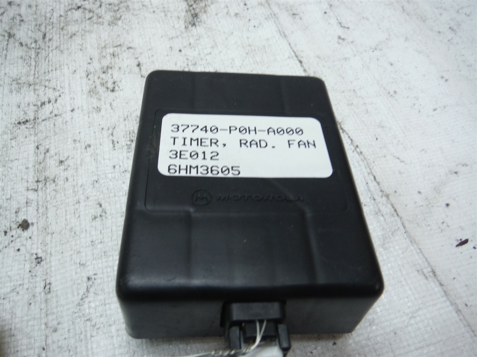 2003 ACURA TL RADIATOR FAN TIMER MODULE UNIT COMPUTER RAD FAN OEM 2002 ...