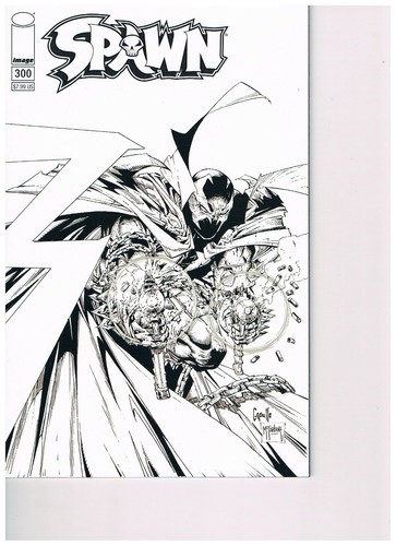 Spawn 300 variant cover, Image, Million Ways To Die Hard HC, Todd ...