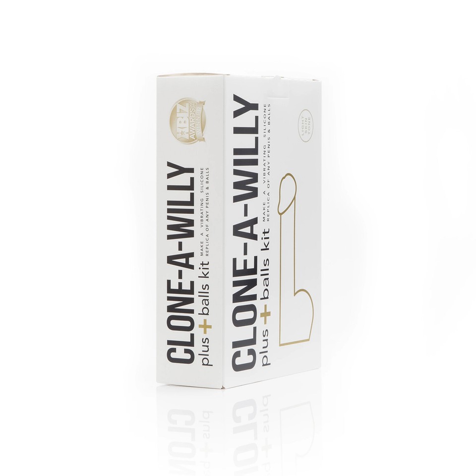 Clone-A-Willy Plus Balls Vibrating Dildo💋Silicone Realistic Penis ...