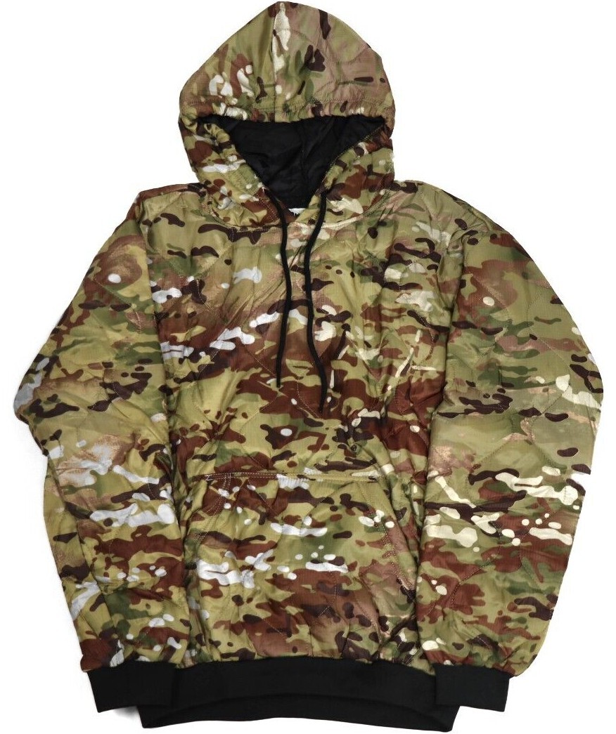 Woobie Gear Hoodie Multicam OCP Pull-Over Woodland Parka Jacket Cold ...