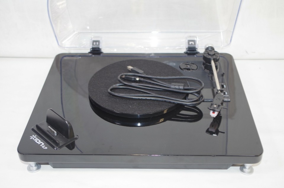 ION iLP Turntable Record Player Apple iPod to MP3 Plays 78 33 & 45 | eBay