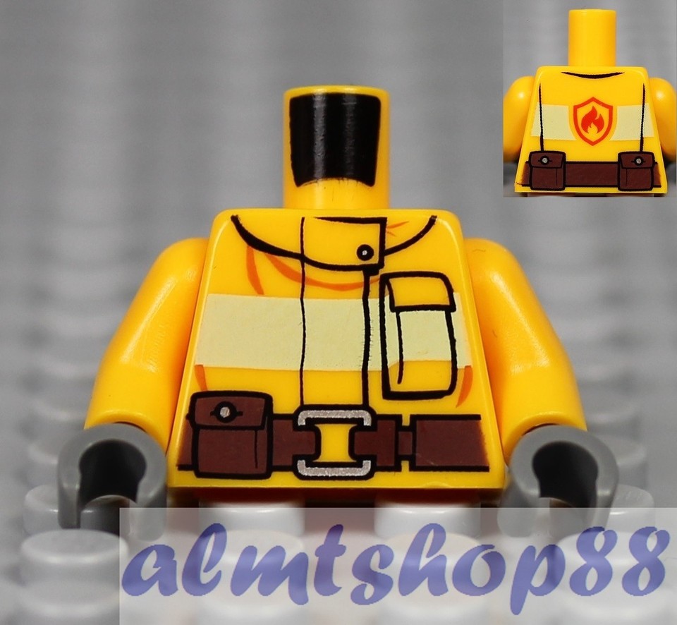 LEGO - Torsos CITY Male - PICK YOUR STYLE - Minifigure Body Parts Vest ...