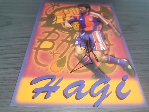 Gheorghe Hagi hand signed FC Barcelona autograph card | eBay