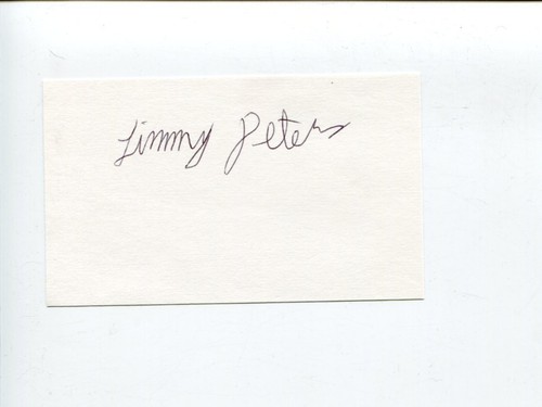 Timmy Deters Bad News Bears Child Star Signed Autograph | eBay