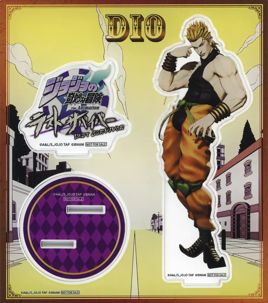 JoJo's Bizarre Adventure Dio Brando Acrylic Stand Super High Version | eBay