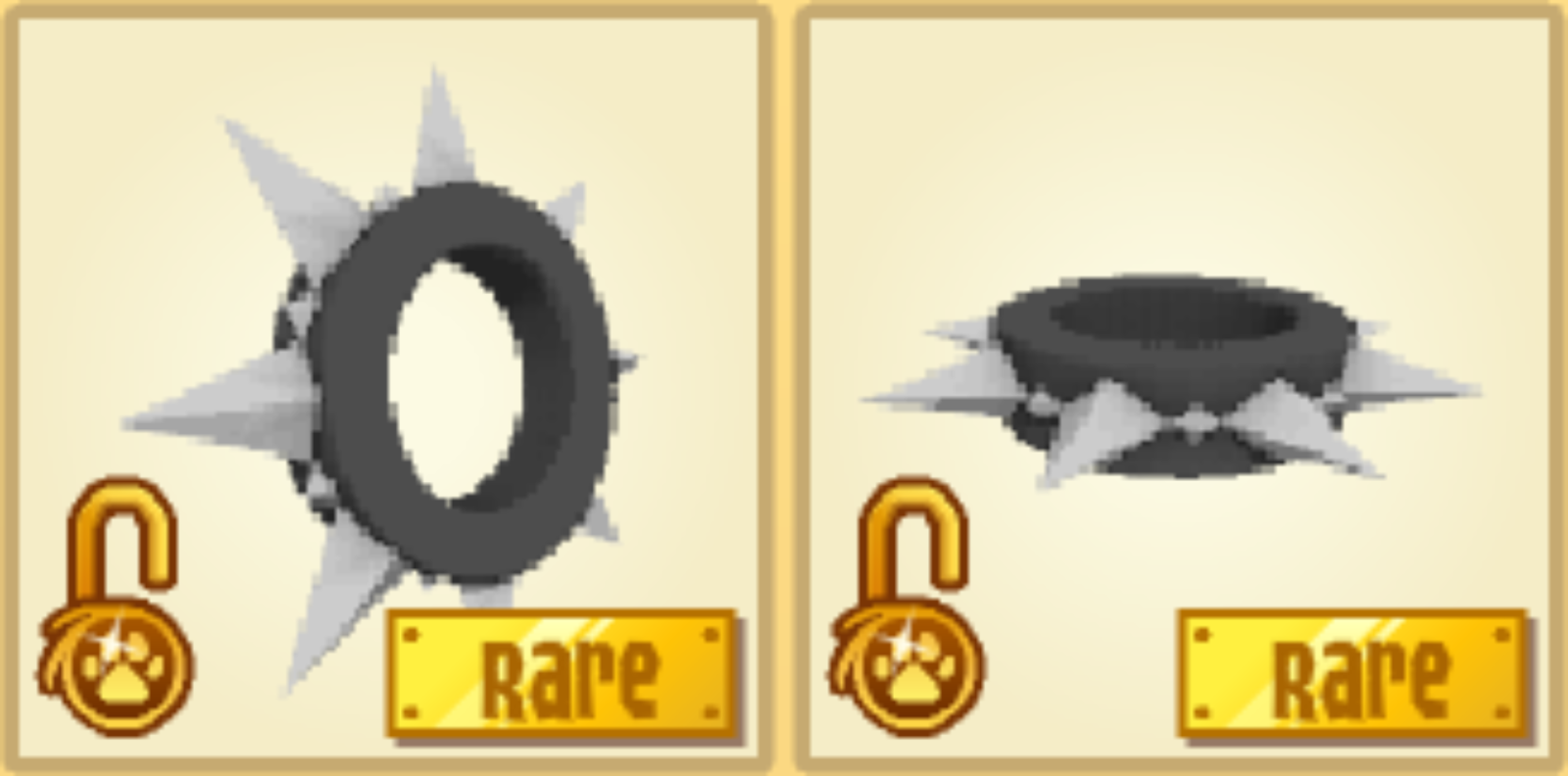 Animal Jam Classic AJC | Rare Long Spiked Collar + Wrist Set (READ ...