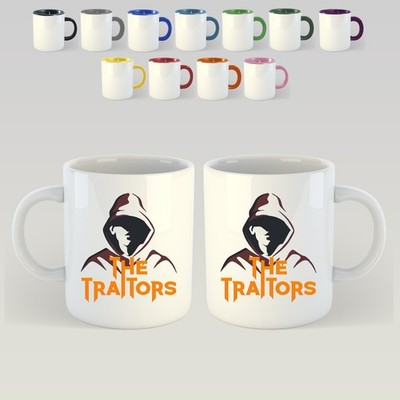11oz Mug Cup - Banished Faithful Traitors Presenter Host Hilarious ...