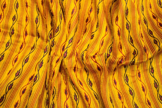 Pure Silk Fabric By The Yard Dress Making Cloth Collage Vintage ...