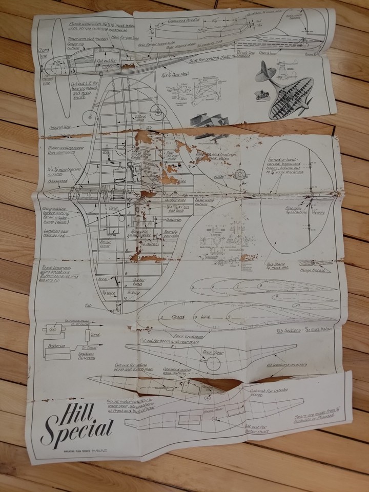 Vintage Model Airplane Junk Drawer Clean Out, Model Airplane Parts And ...
