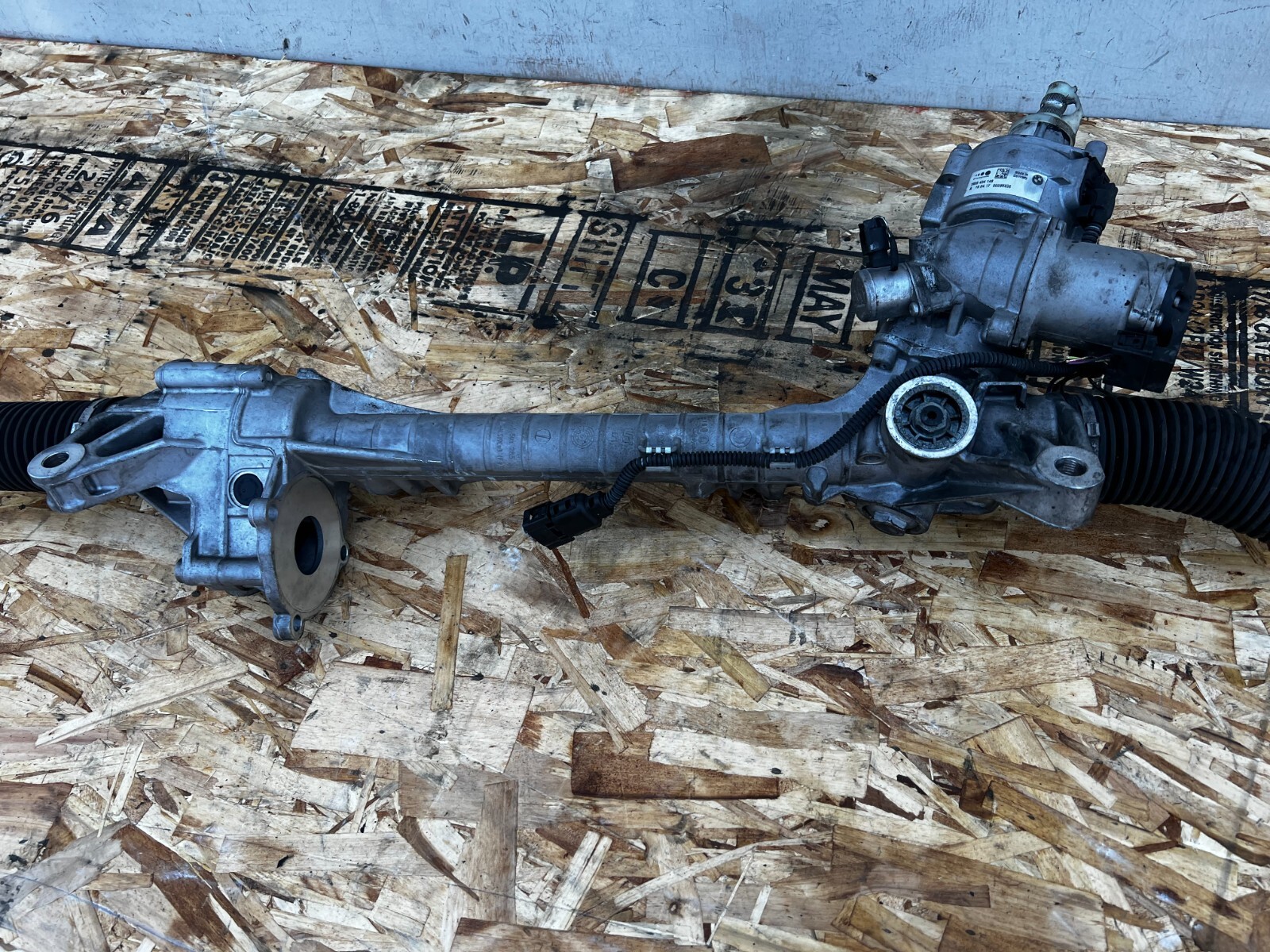 STEERING RACK AND PINION ELECTRIC ACTIVE EPS RWD BMW F10 F06 F07 2012 ...