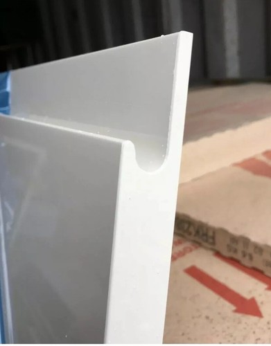 White Gloss Kitchen Drawer Door J-Pull handless 797x221x 22mm By Remo ...