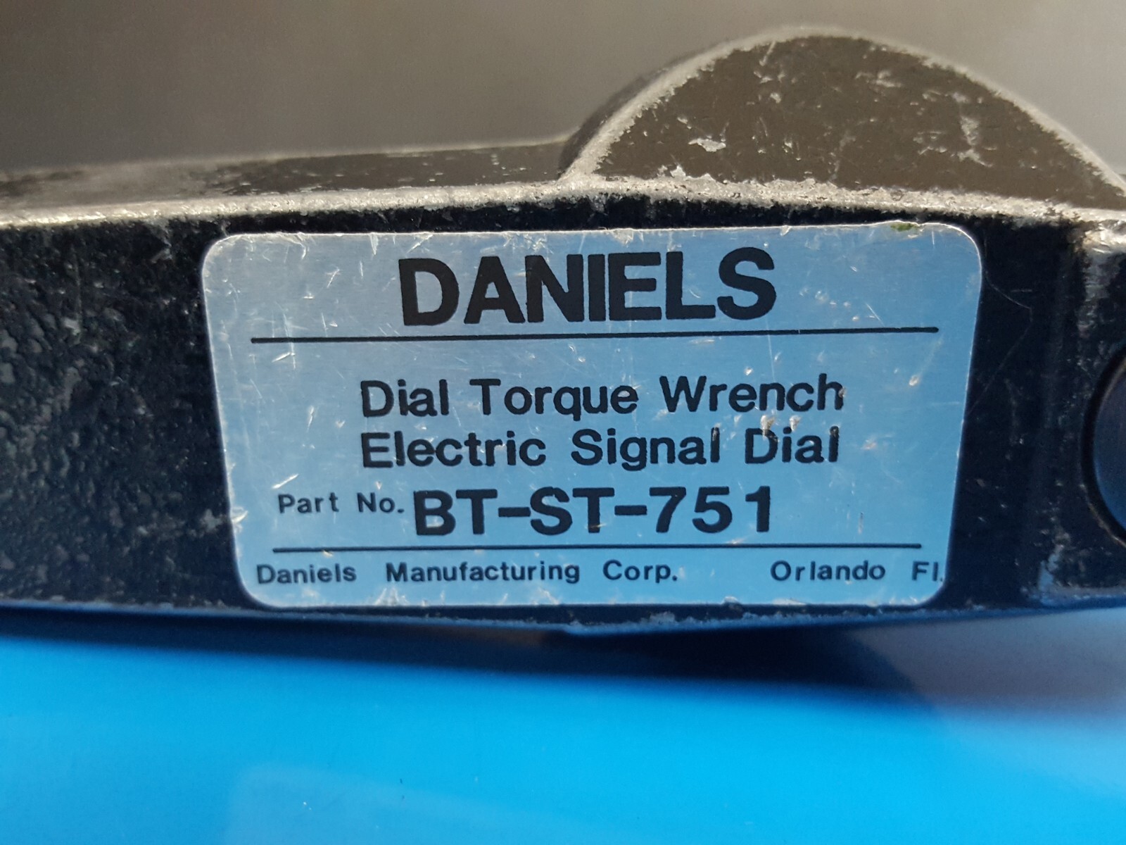 Daniels BT-ST-751: Dial Torque Wrench Electric Signal Dial (1) | eBay