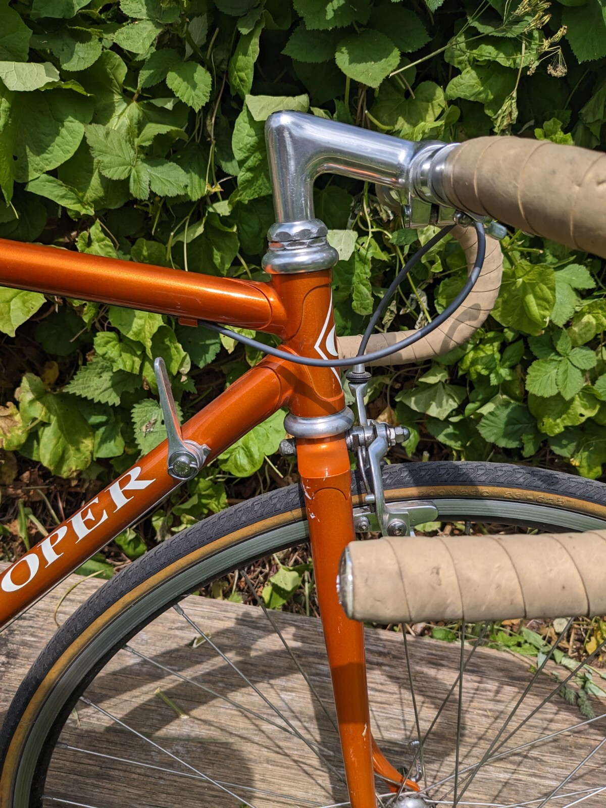Ron Cooper vintage lightweight classic steel road/racing bike 50cm ...